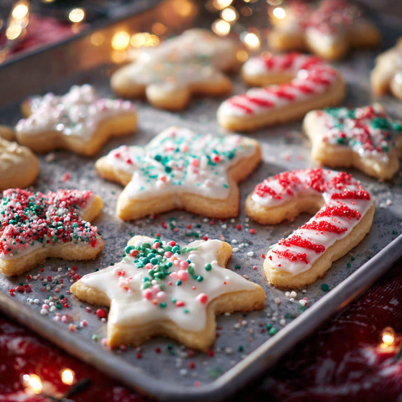 soft Christmas sugar cookies | bbqblaze.com
