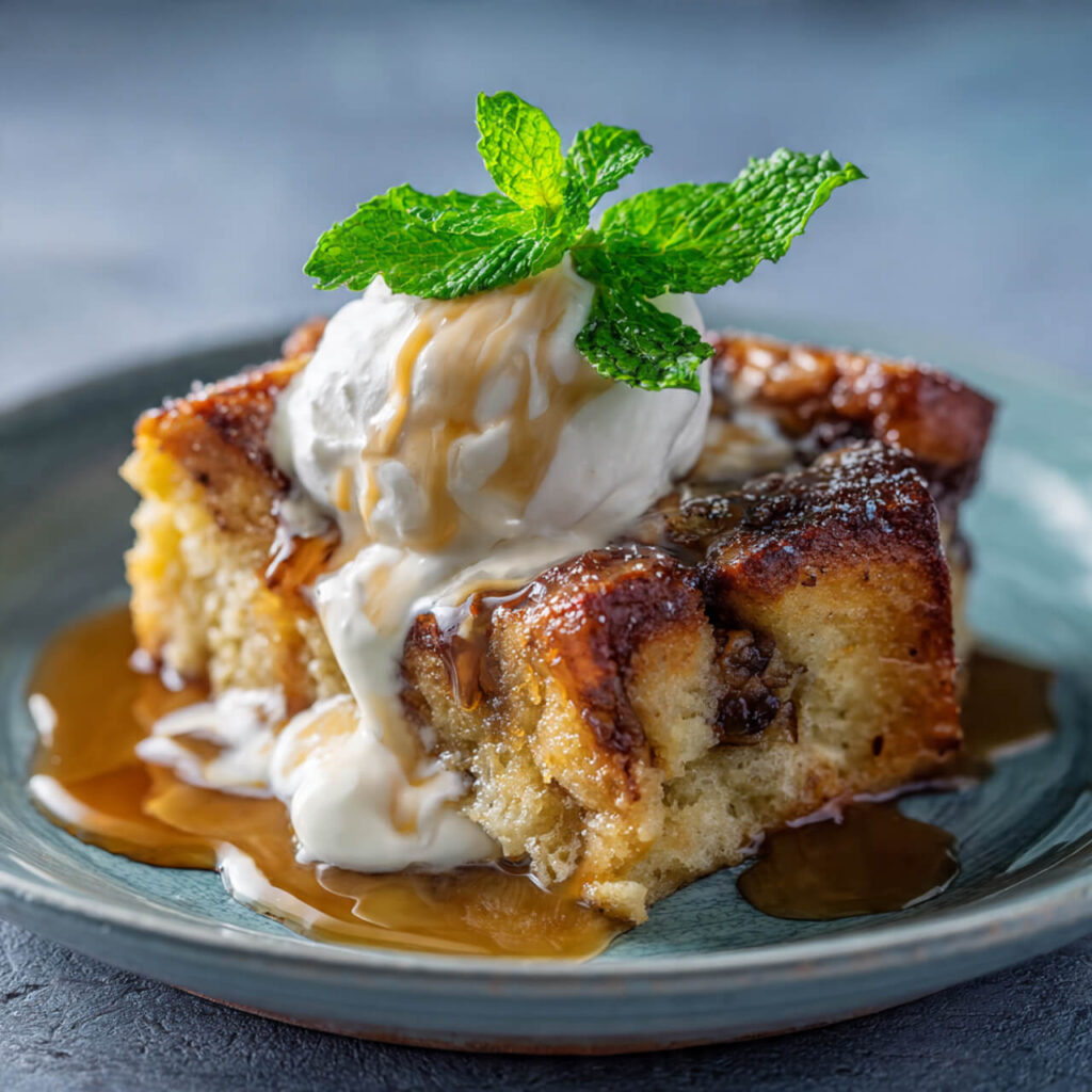 air fryer bread pudding | bbqblaze.com